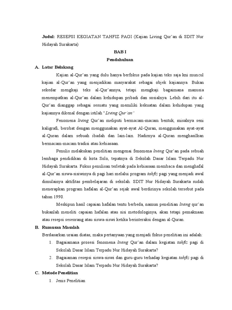 Review Skripsi | PDF