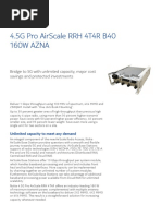 AEQZ AirScale MAA 32T32R 192AE n78 200W | PDF | Technology & Engineering