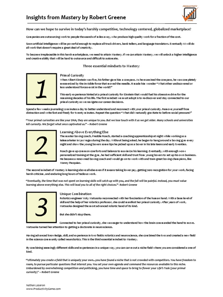 Mastery PDF | PDF | Cognition | Cognitive Science