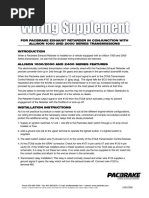 Allison Transmission Service Reset | PDF