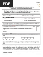 Children Declaration Form Revised Nbs RS | PDF | Identity Document ...