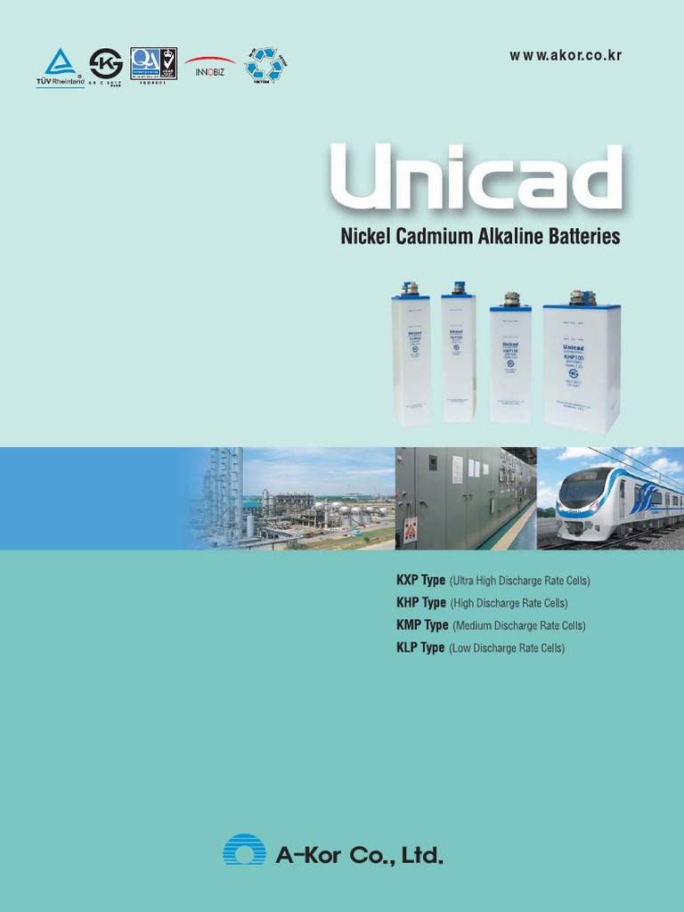 Unicad Nickel Cadmium Battery Guide | PDF | Battery Charger | Electricity
