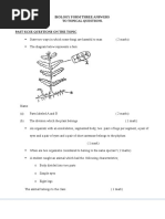 Form 3 Mathematics Paper 1 Term 1 Form Three 121/1 | PDF | Circle | Area