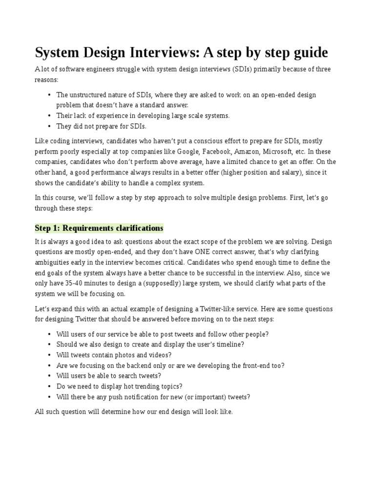 Grok System Design Interview | PDF | Cache (Computing) | Load Balancing ...