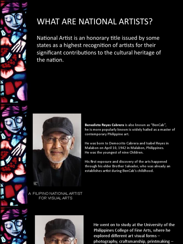 What Are National Artists? | PDF | Aesthetics | Art Media