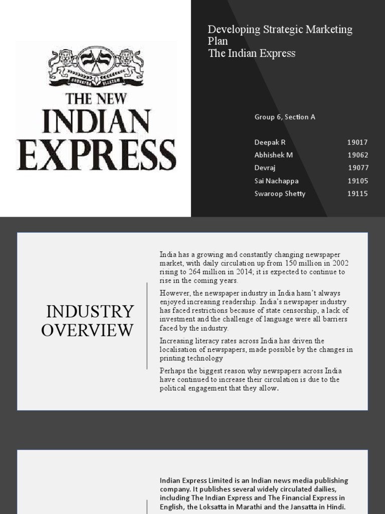 Indian Express | PDF | Newspapers | News