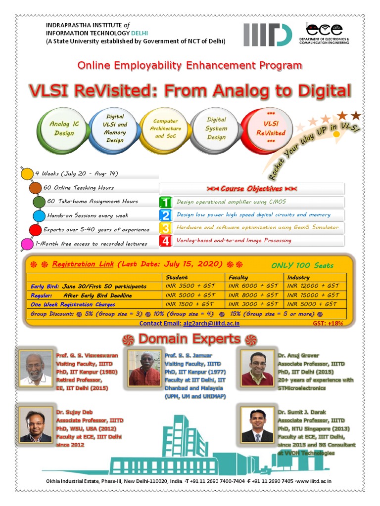 Vlsi Revisited: From Analog To Digital: Online Employability ...