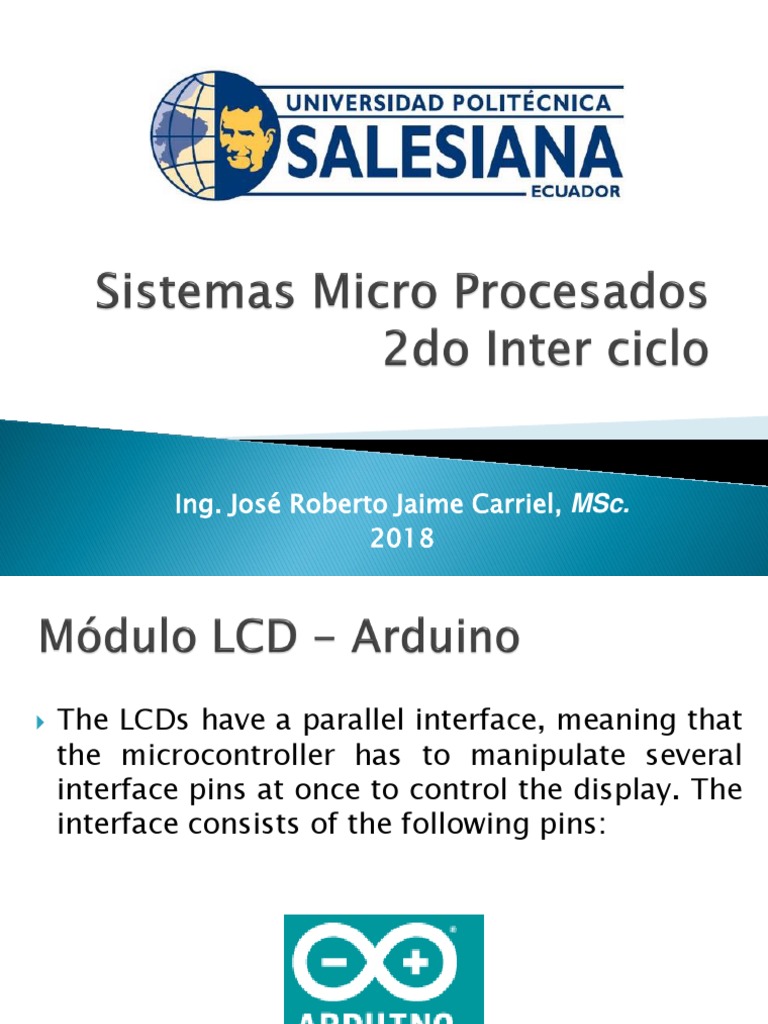 Controlling a 2x16 LCD Display with an Arduino: An Overview of the ...