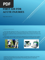 What Does TOTAPS Stand For? Touch, Observe | PDF | Pain | Diseases And ...