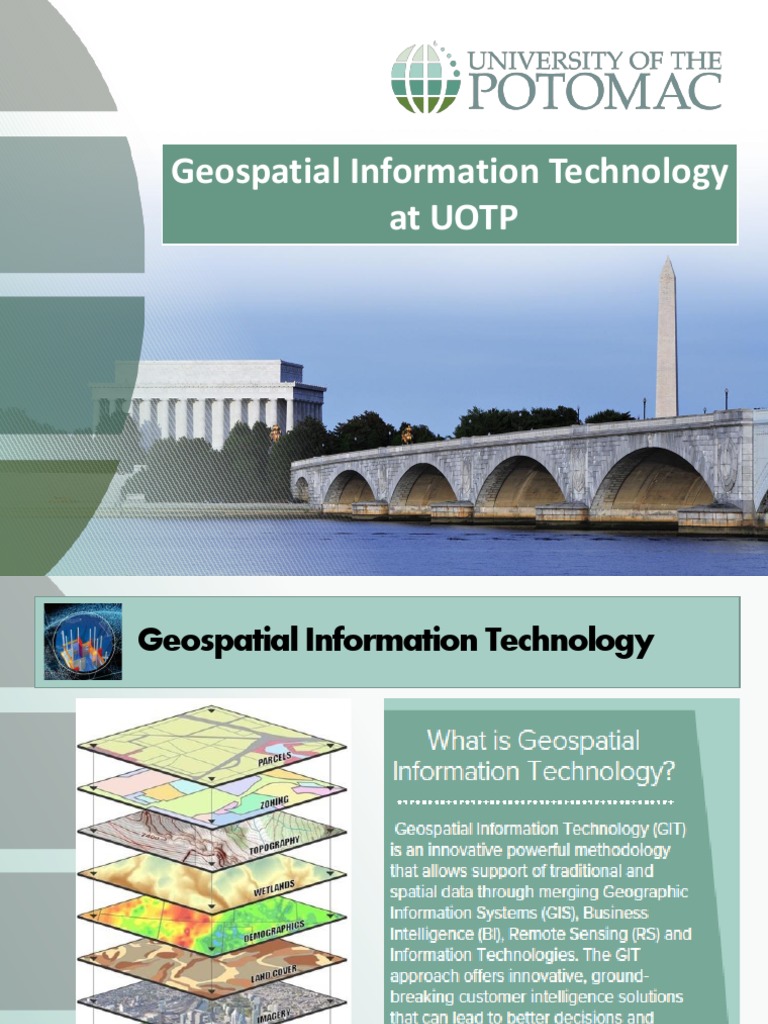 Geospatial Technology Uotp 1 1 | PDF | Geographic Data And Information ...