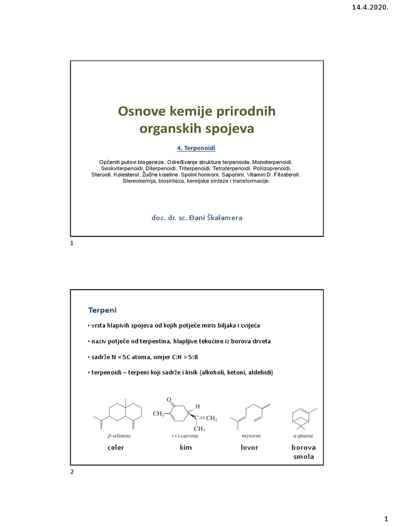 Terpenoidi | PDF