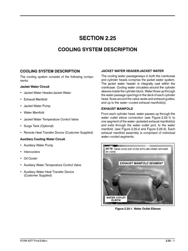 Cooling Water System Components Guide | PDF