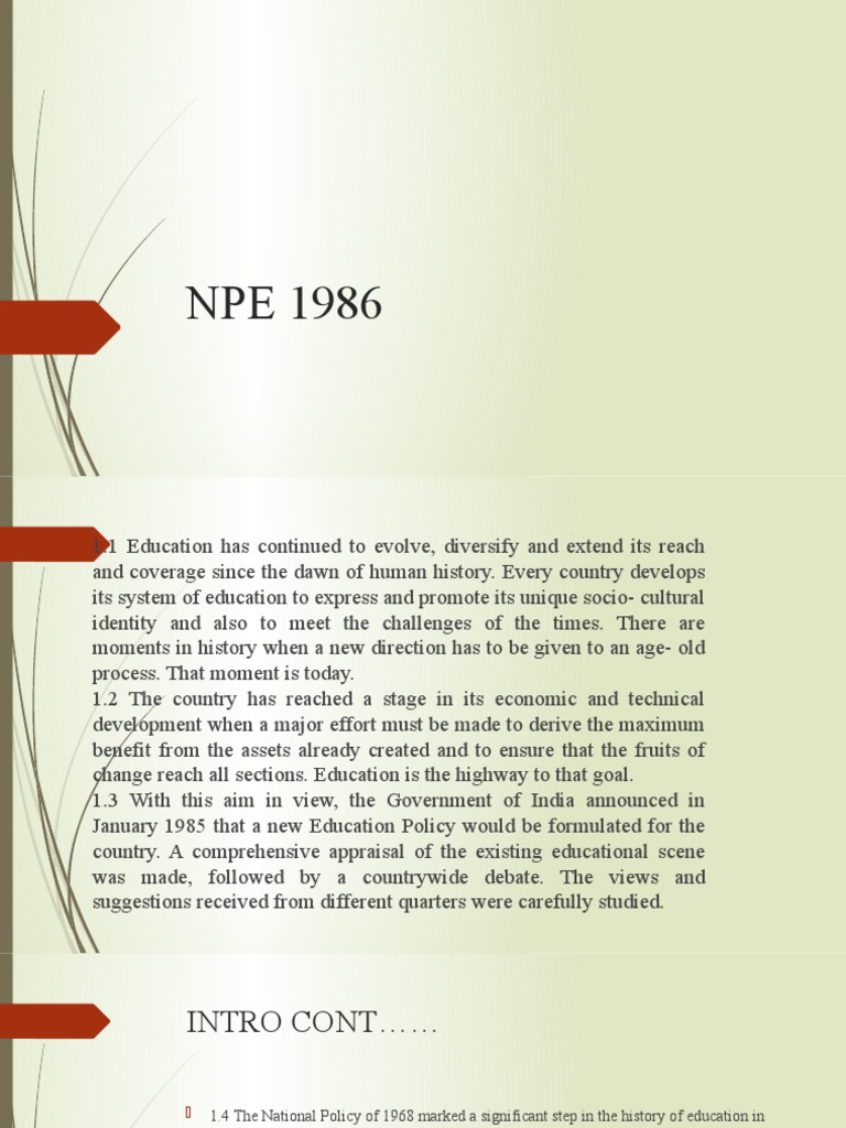 17 Npe 1986 | PDF | Institute Of Technology | Adult Education