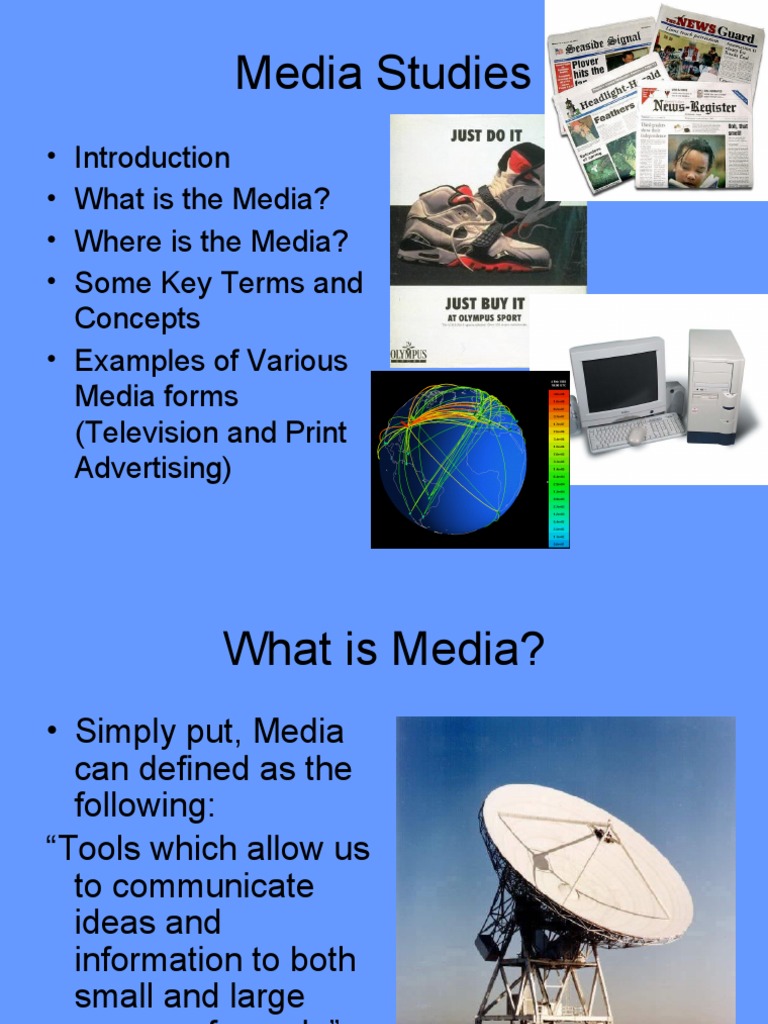 Media Studies | PDF | Mass Media | Propaganda
