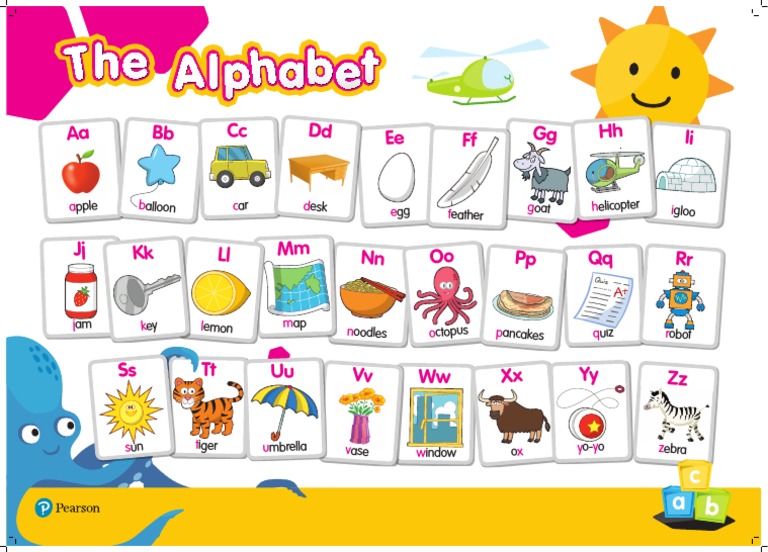 Big English Alphabet 4p PDF | PDF