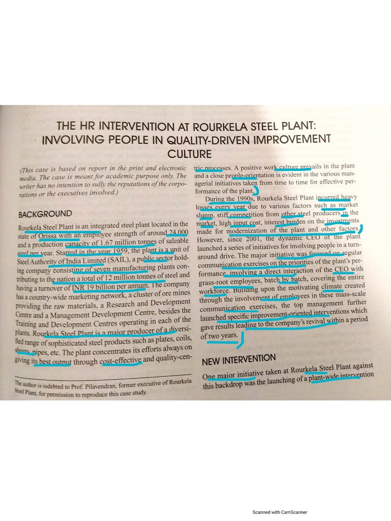 HR Intervention | PDF