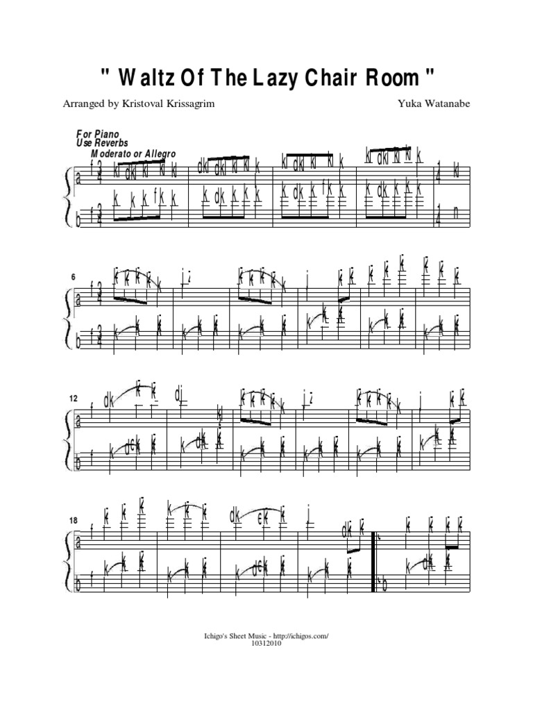 Castlevania Curse of Darkness - Waltz of The Lazy Chair Room PDF | PDF