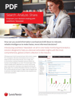 Bridger Insight® XG - Brochure | PDF | Regulatory Compliance | Automation