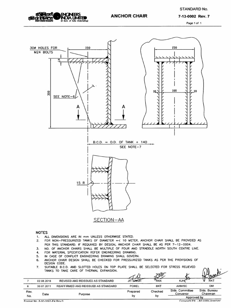 Engineers Dita Lirftendia Limited Anchor Chair: Standard No. 7-13-0002 ...