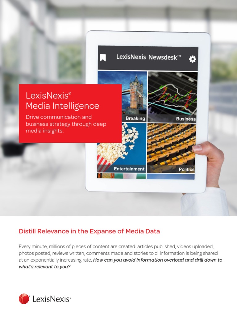 LexisNexis Media Intelligence Brochure | PDF | News | Brand