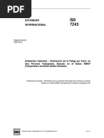 Iso 7243 2017 | PDF | Temperatura | Organización internacional para la estandarización