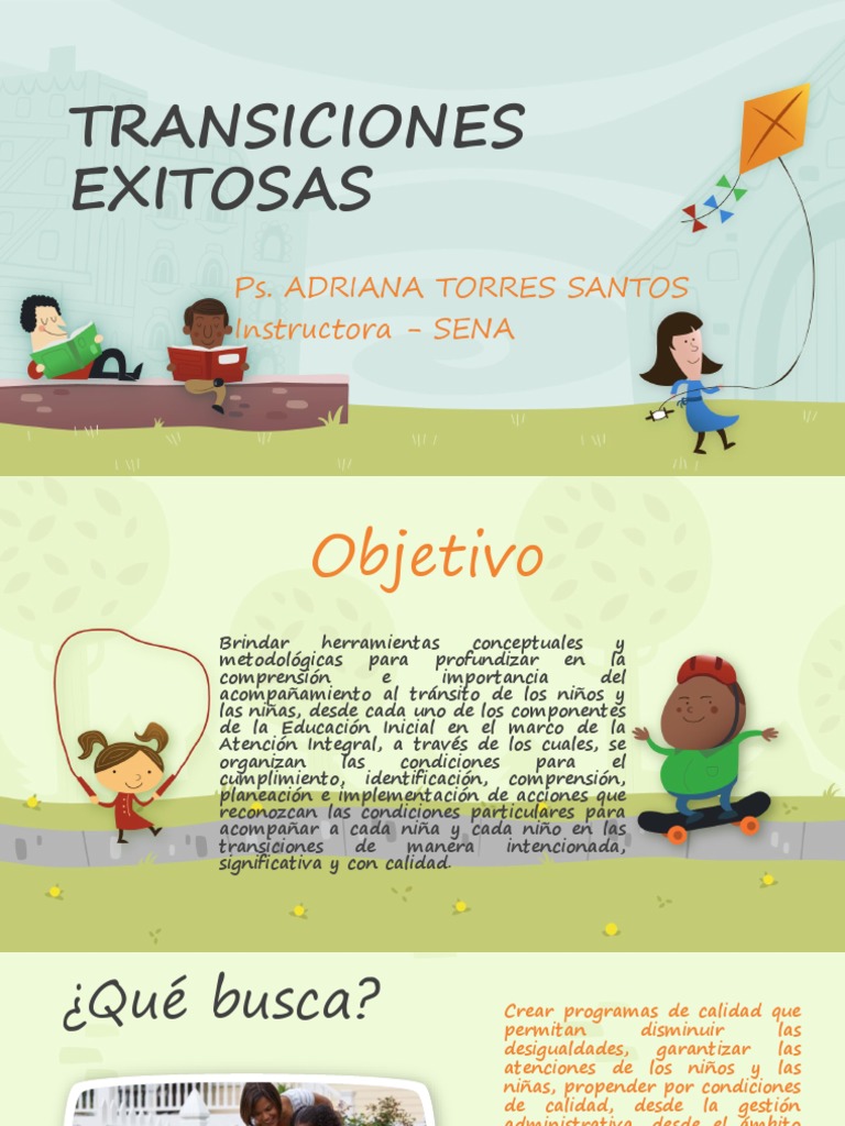 Transiciones Exitosas 29 Jul | PDF | Educación de la primera infancia ...