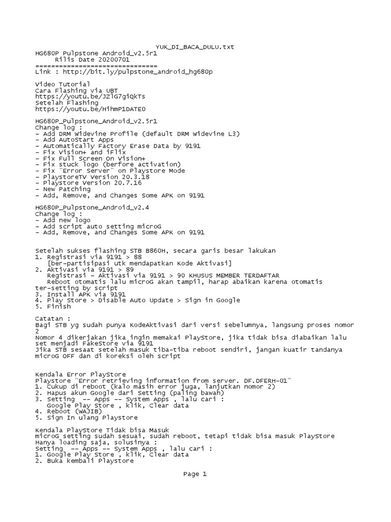 Pulpstone Info | PDF | Google Play | Mobile Linux