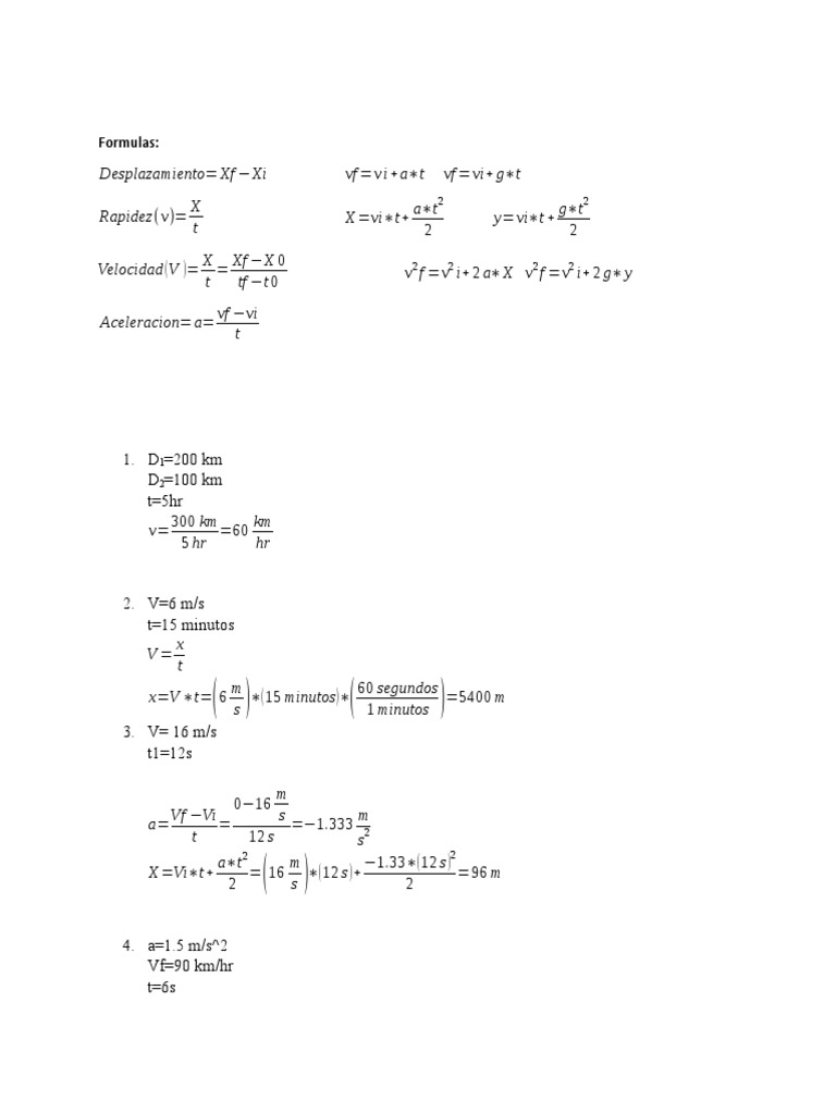 Desplazamiento XF Xi VF V I+a T VF Vi+g T Rapidez (V) X T X VI T+ A T y ...