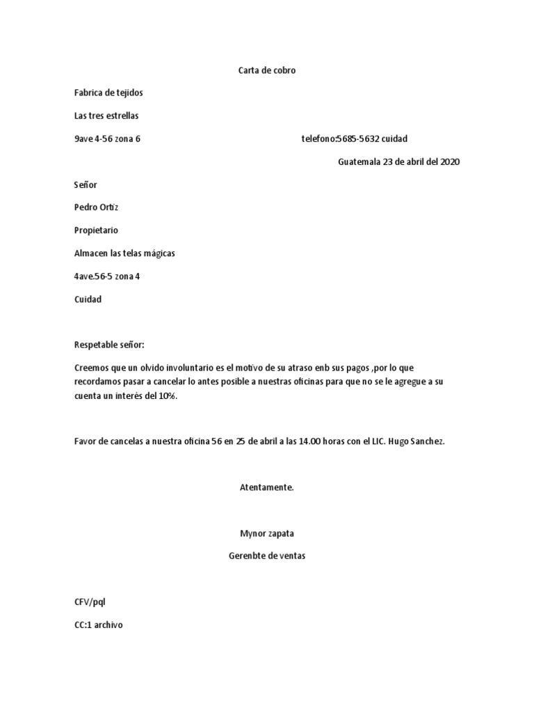 Cartas Jenny | PDF | Tarjeta de crédito | Guatemala