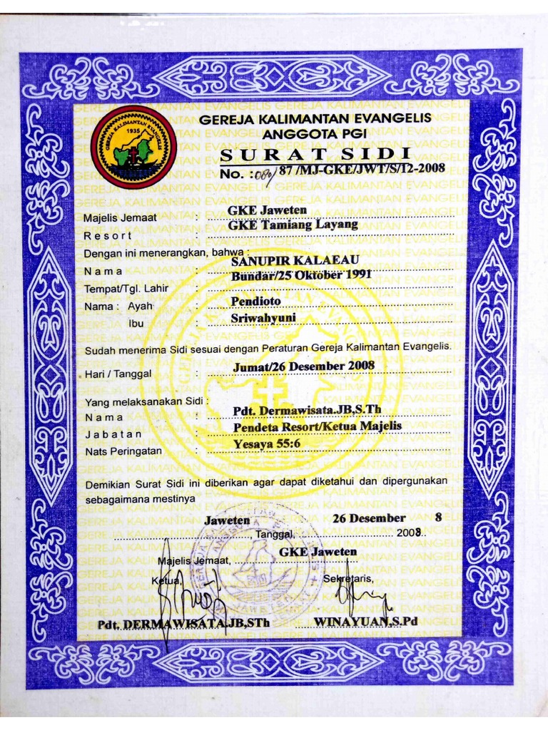 Surat Sidi Upir | PDF