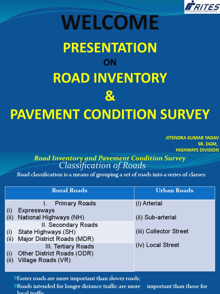 Road Inventory and Pavement Condition Survey - 28.05.2020 | PDF | Road ...