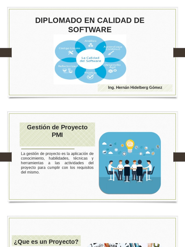 Gestion De Proyecto Pmi Pdf Pdf Software Planificación