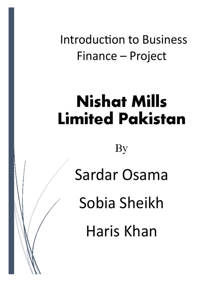 Nishat Mill Ibf | PDF | Free Cash Flow | Stocks