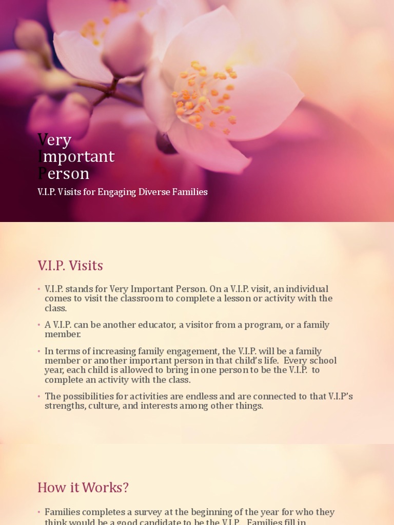 Vip Visits en | PDF