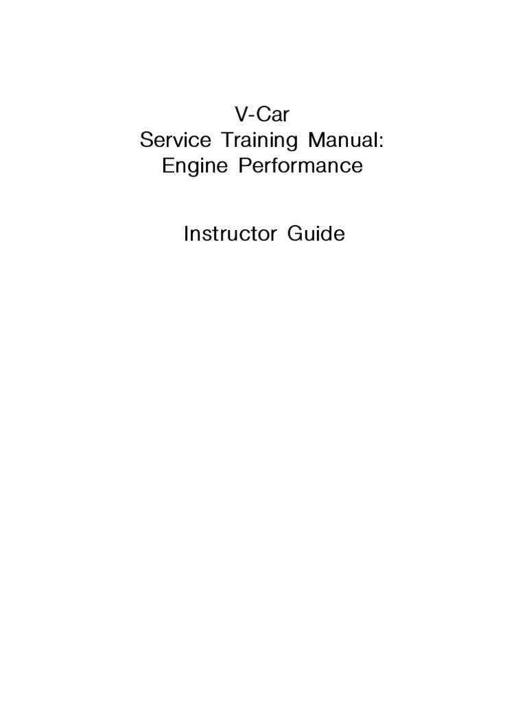 V-Car Engine Performance Guide | PDF | Throttle | Internal Combustion ...