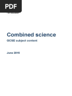 Understanding GCSE Combined Science Grades | PDF