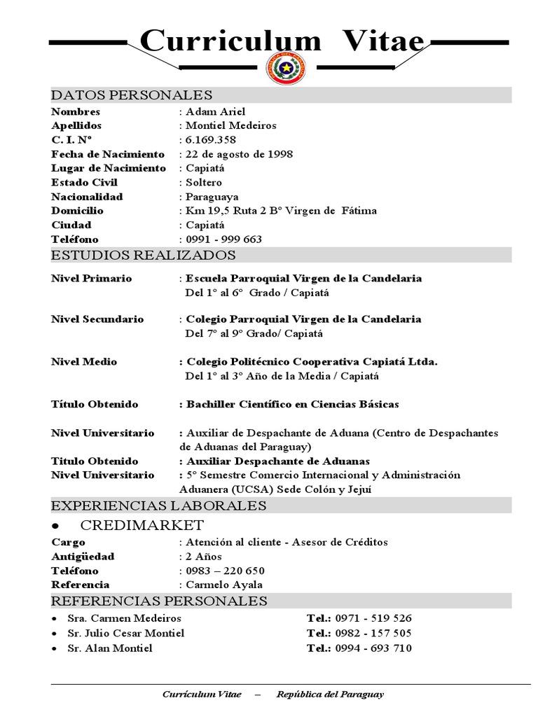Adam Ariel Montiel Medeiros | PDF | Ciencias sociales