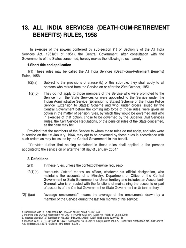 Revised AIS Rule Vol I Rule 13 PDF | PDF