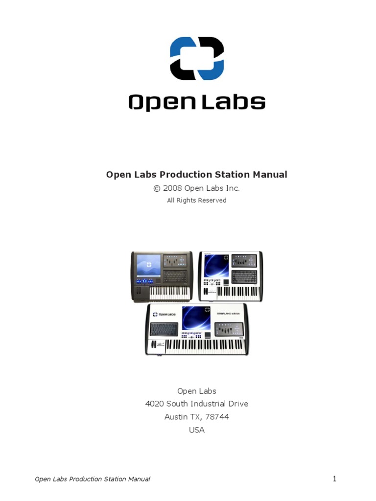 Open Labs Production Station Manual | PDF | Graphical User Interfaces ...