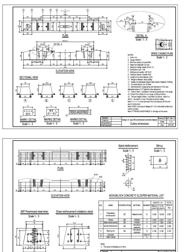 Plano Trocha Métrica PDF | PDF