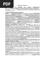 Modelo de Contrato Empresa | PDF | Topografía | Derecho laboral