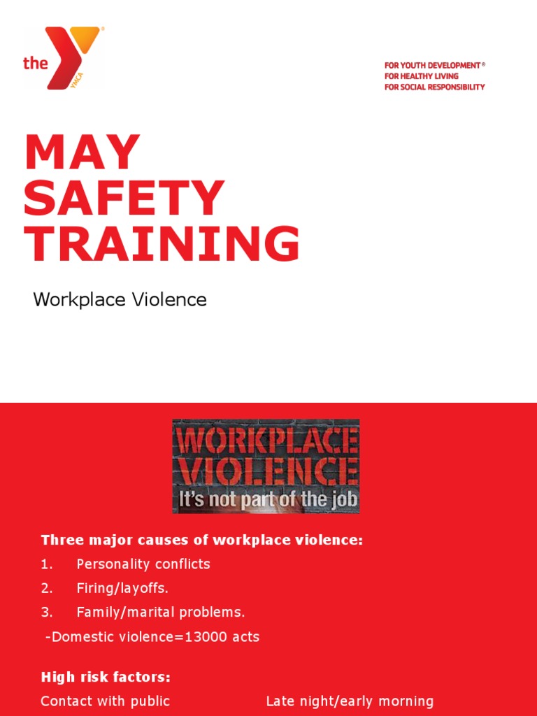 May Safety Topics | PDF | Violence