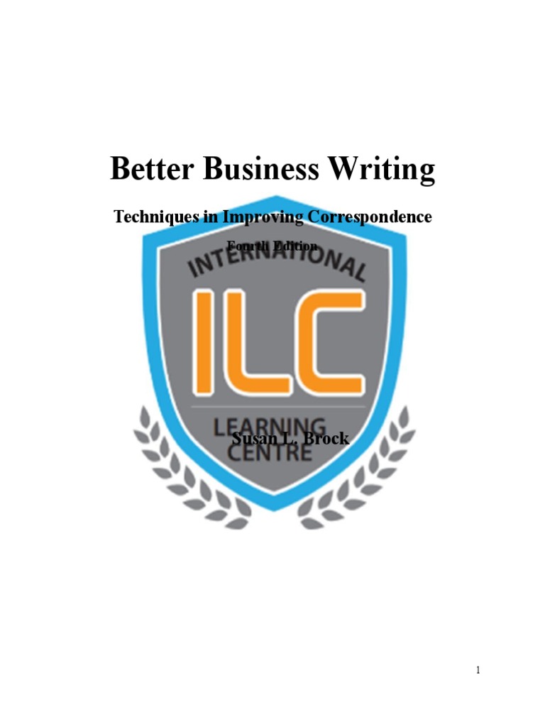 Better Business Writing | Download Free PDF | Comma | Stress (Linguistics)