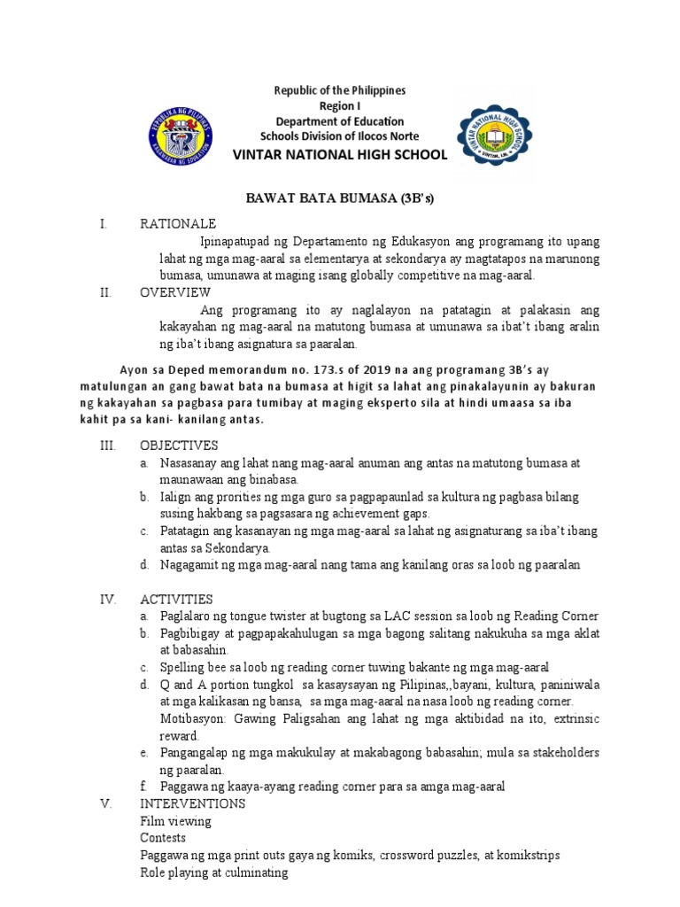 Bawat Bata Bumabasa | PDF