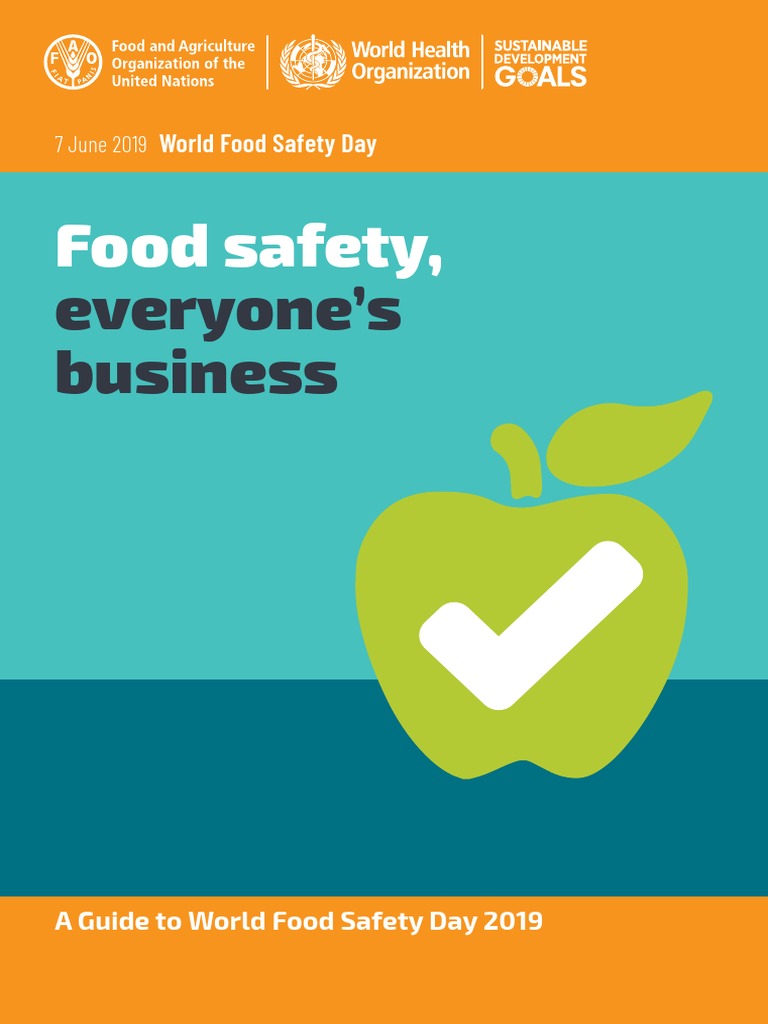 Food Safety,: Everyone's Business | PDF | Food Safety | Foodborne Illness