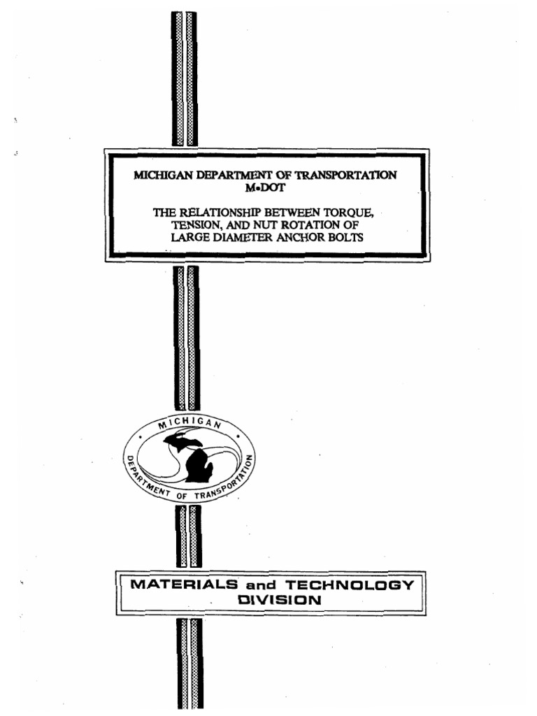 AISC Torque Nut Rotation PDF | PDF