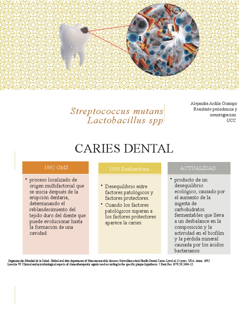 Streptococcus Mutans | PDF | Microbiología | Biología