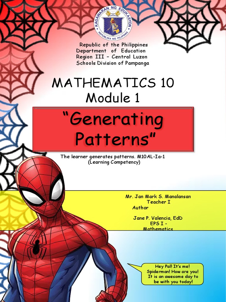 SIMM - MATH - GRADE 10 - QUARTER 1 - MODULE 1 LESSON 1 Generating ...