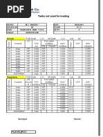 Bunker Calculation Excel Sheet | PDF