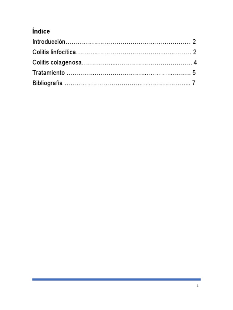 Colitis Microscópica: Guía Clínica | PDF | Diarrea | Inmunología
